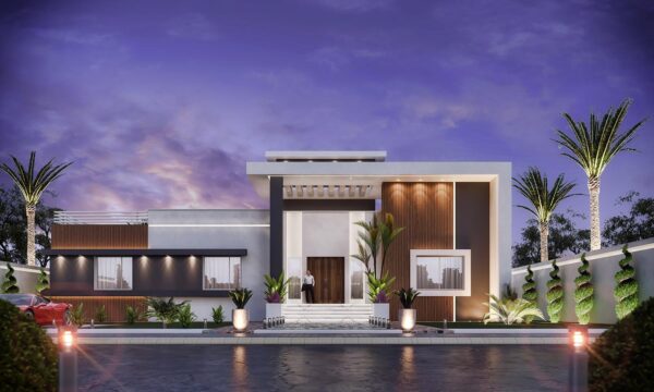 Modern One Floor Villa in Sultanate of Oman - diebstudio.com